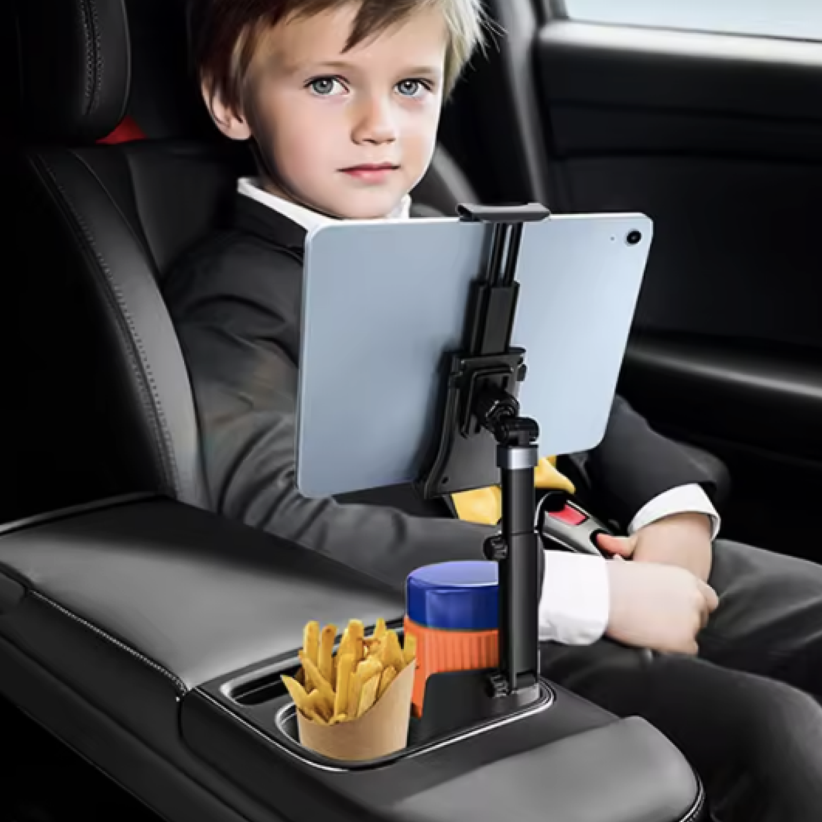 Multifunktionel Kopholder til Bil – Med Holder til Mobil & Tablet - Bil ...